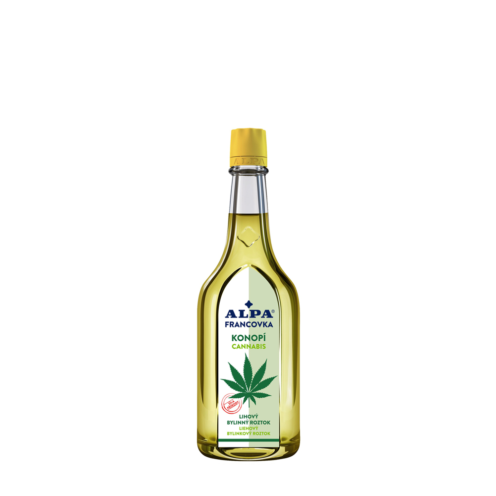 ALPA francovka KONOPÍ - lihový bylinný roztok 60ml, 160ml - ALPA