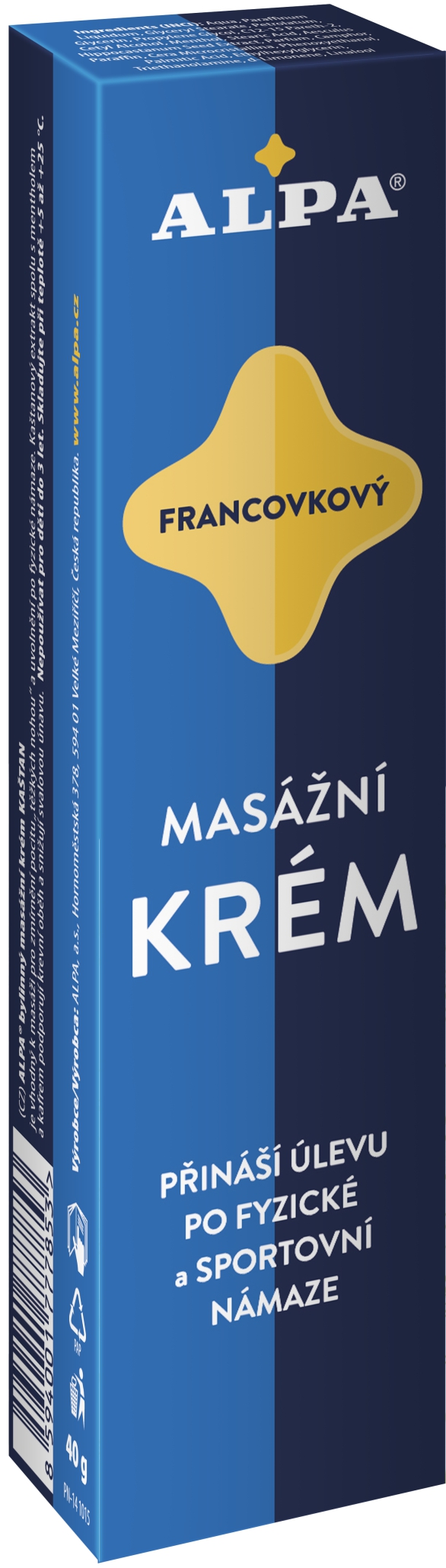 ALPA EMBROCATION Herbal Massage Cream - ALPA